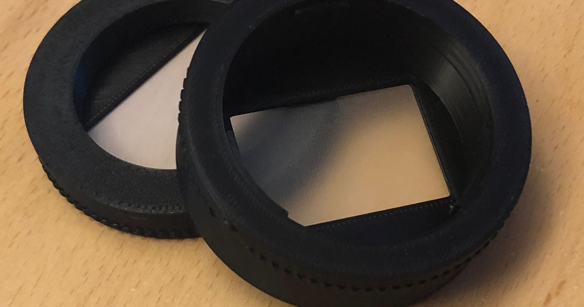 Sony E/FE focus testing screens by Unfocussed | Download free STL model ...