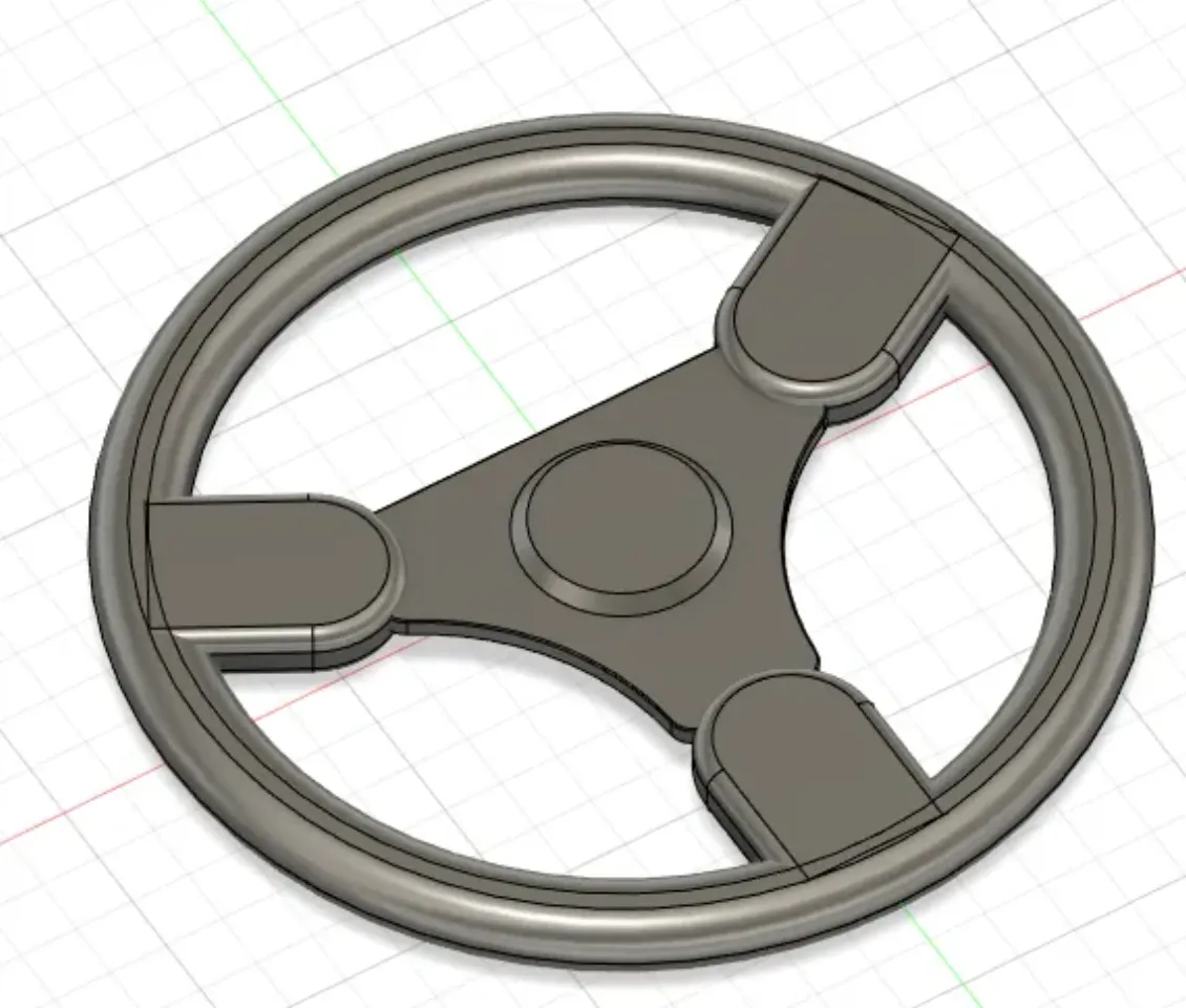 Model Steering Wheel by Leon Knowles | Download free STL model ...