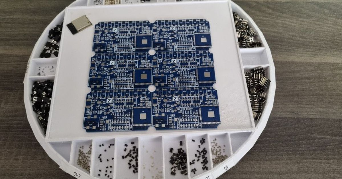 Zee SMD Component Holder by Cactix | Download free STL model ...