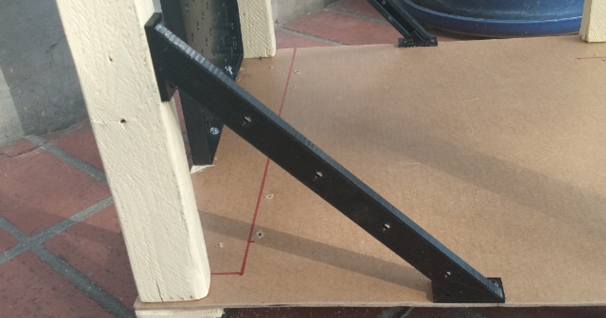 45° connector for V-Slotted Rails by GlitchPrinter | Download free STL ...