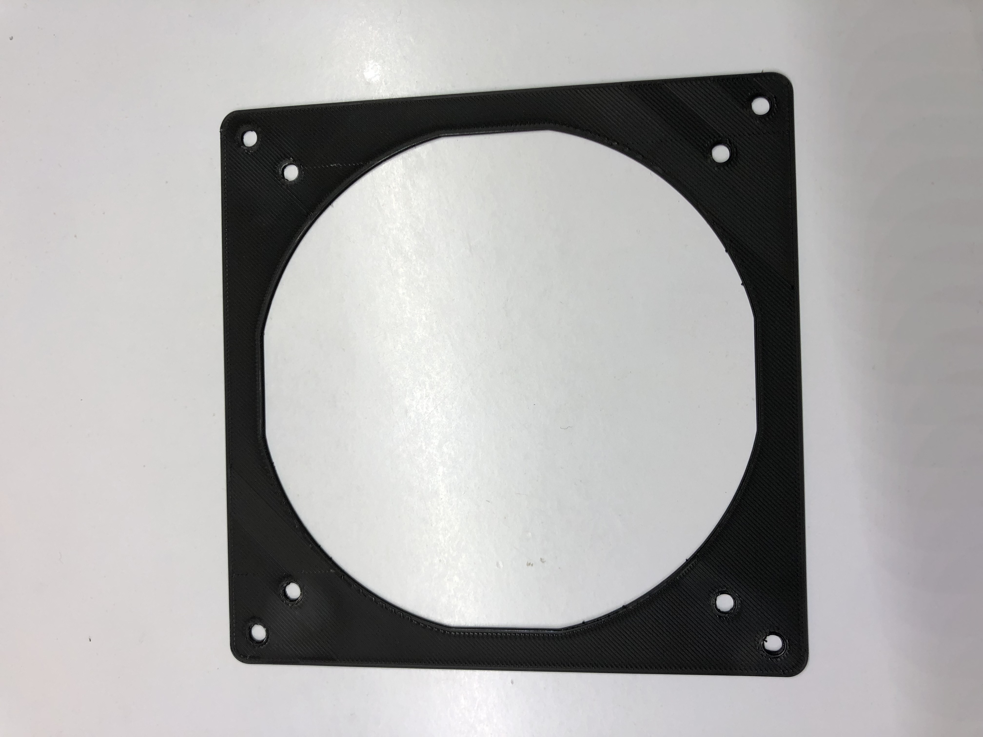 140mm fan to 120mm fan adapter by FRUGOL | Download free STL model ...