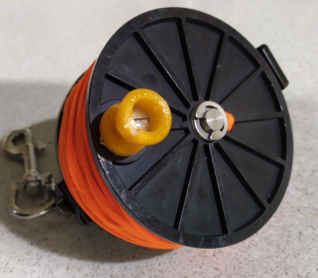 Winding Knob for Dive Rite Reels by mikeller | Download free STL model ...