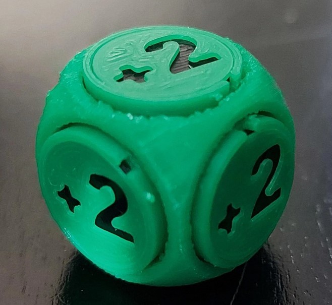 Editable Dice by Dr Operator | Download free STL model | Printables.com
