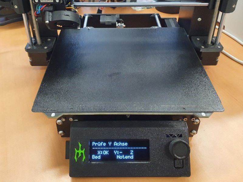 clean OLED cover for Prusa i3 MK3/S/S+ or Caribou MK3/S/S+ without text ...