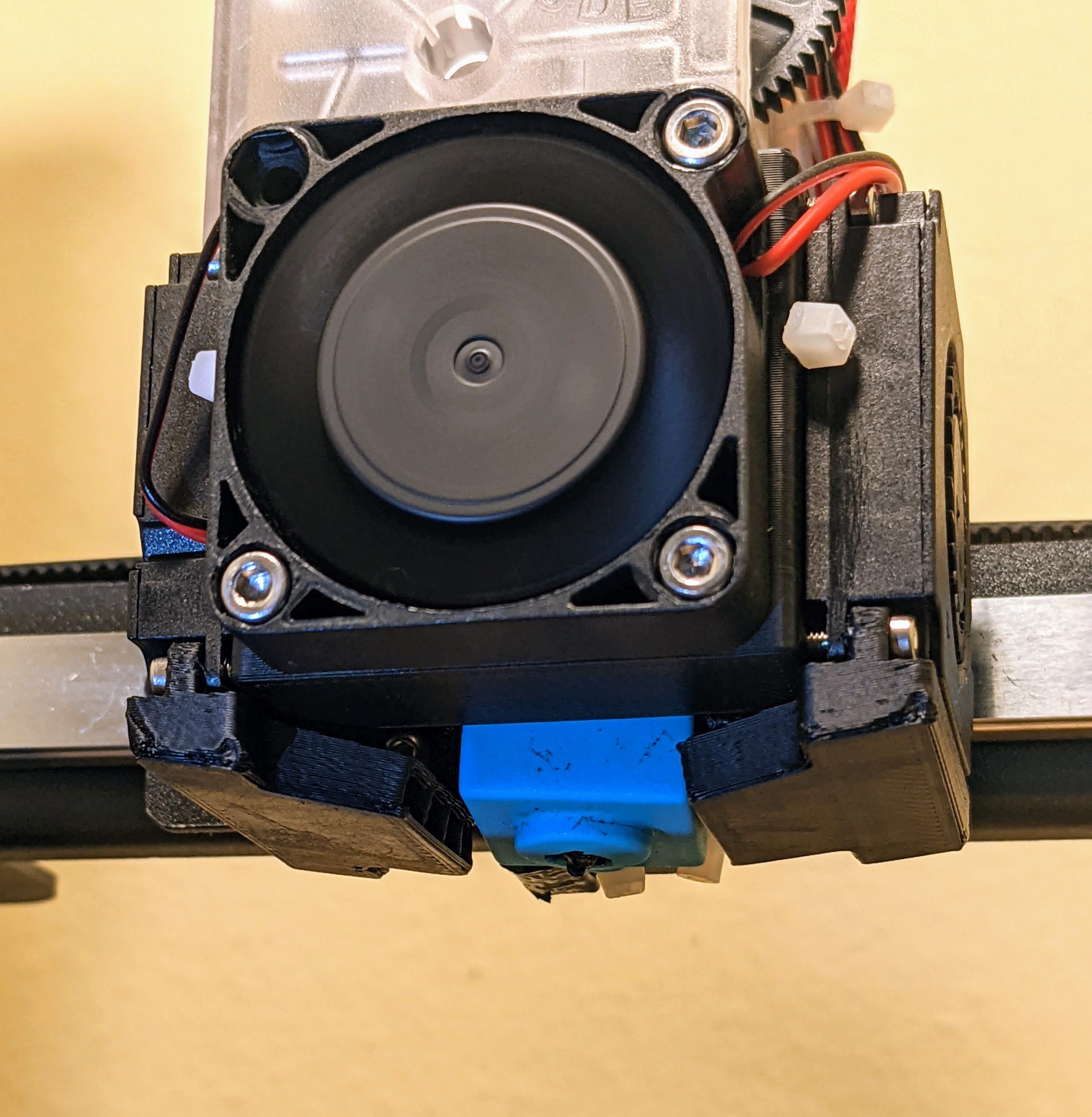 E3D v6 dual 4010 fan duct by show_the_work | Download free STL model ...