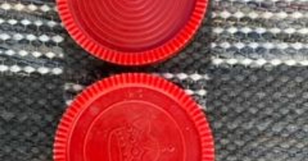 Large Checkers by FrankW | Download free STL model | Printables.com