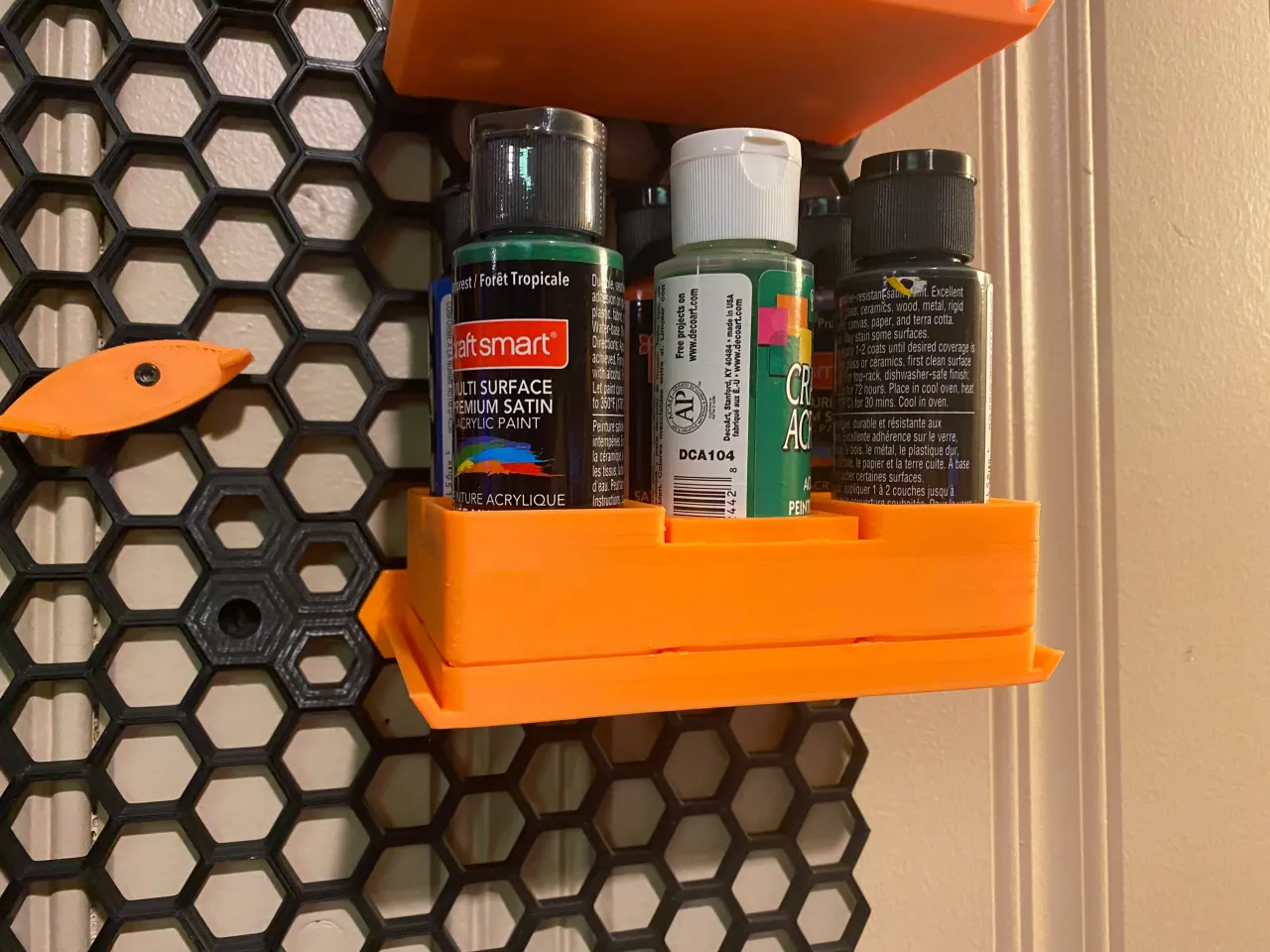 3 x 2 Gridfinity Honeycomb shelf by WhatFreshHell | Download free STL ...