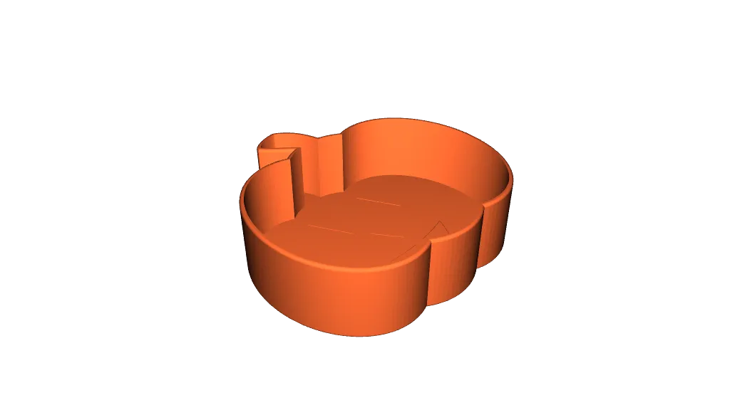 Halloween Candy Pumpkin Dish by Chipped Builds || Ashley | Download ...