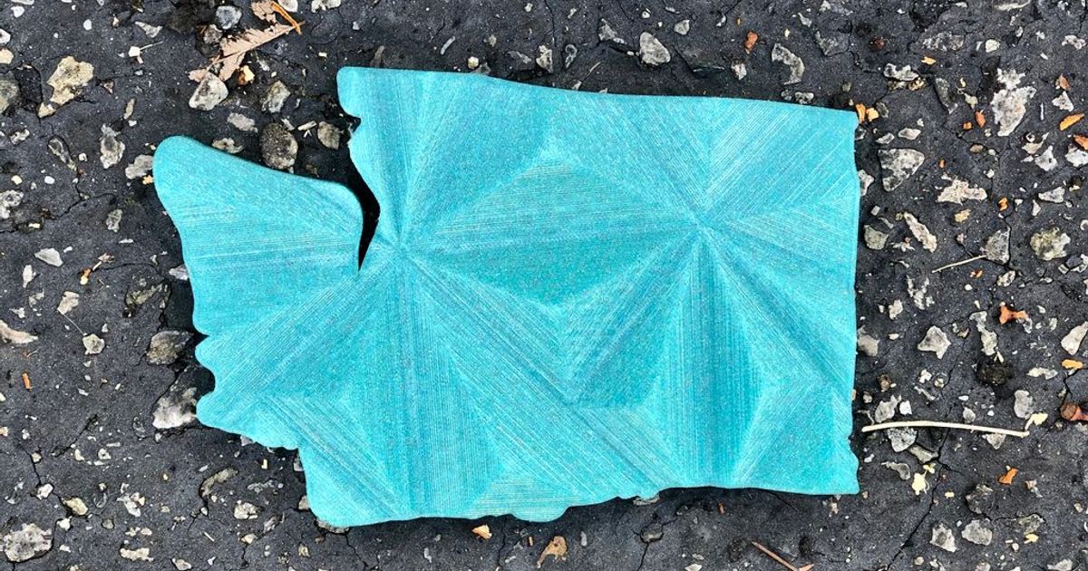 Faceted 50 States Shapes por Chipped Builds || Ashley | Descargar ...