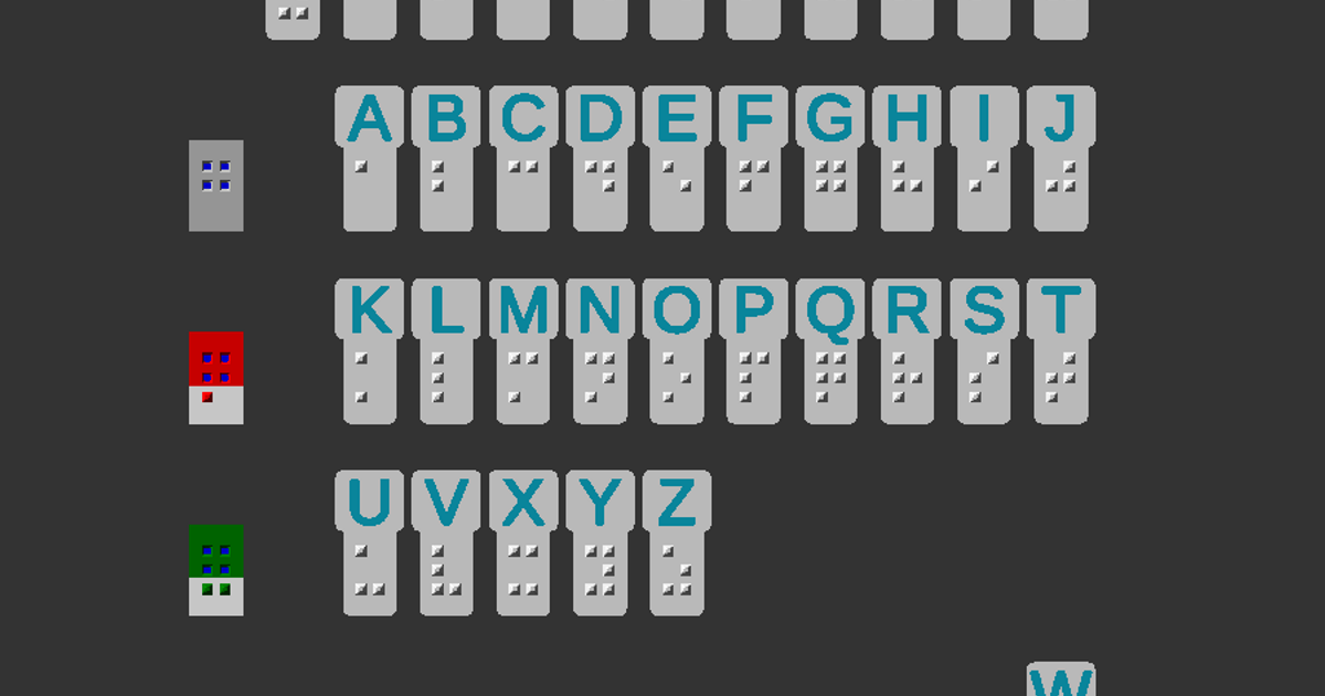 Braille learning by Jack | Download free STL model | Printables.com