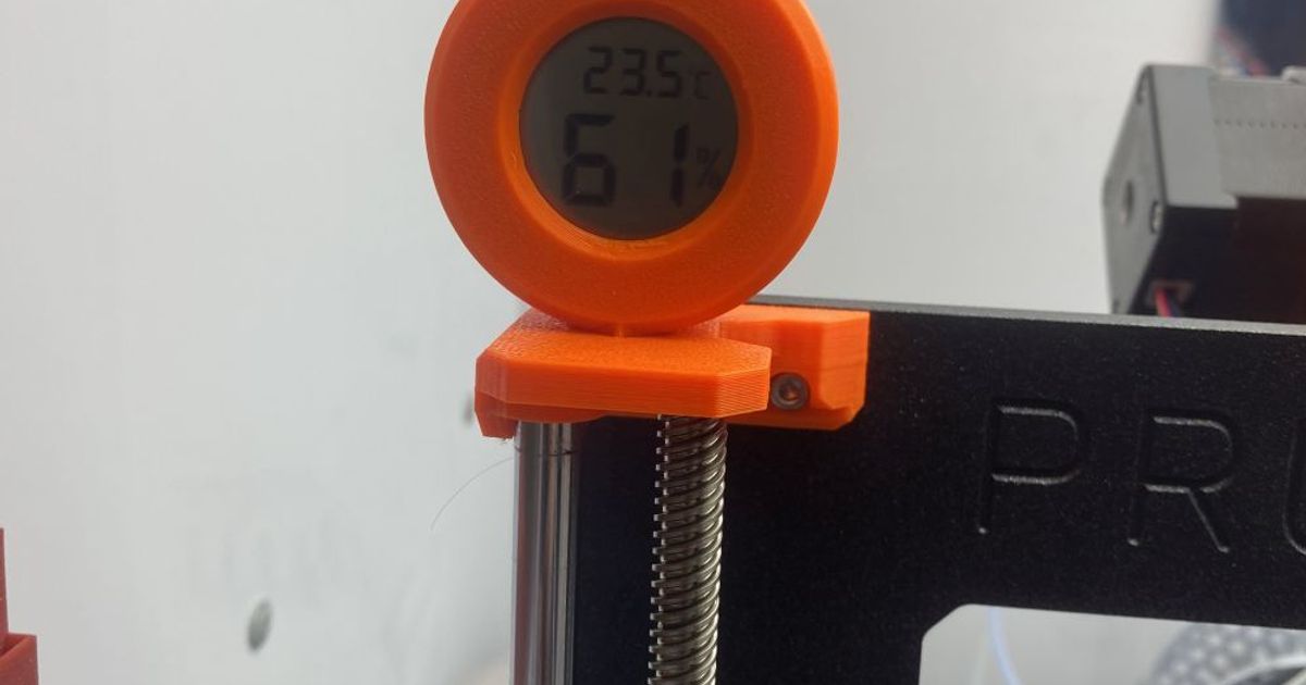 Hydrometer bracket to fit the Prusa MK3 models by Hellboy383 | Download ...