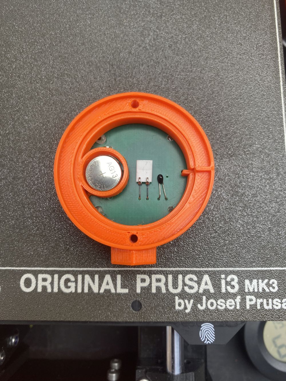 Hydrometer bracket to fit the Prusa MK3 models by Hellboy383 | Download ...