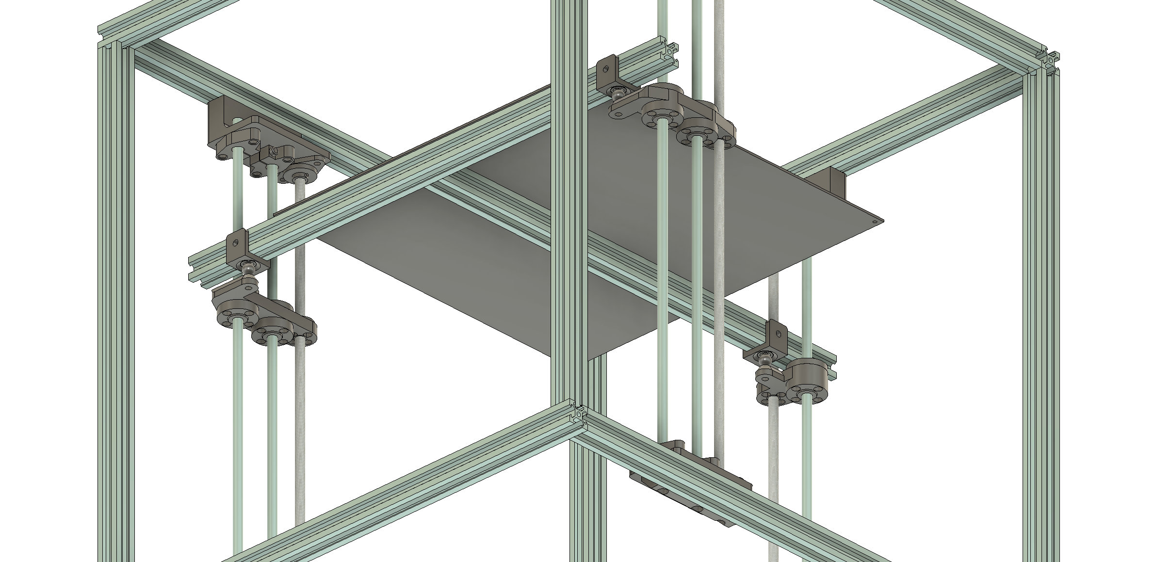 Three Motor Z Gantry - Big Plans Printer System by LilMikey | Download ...