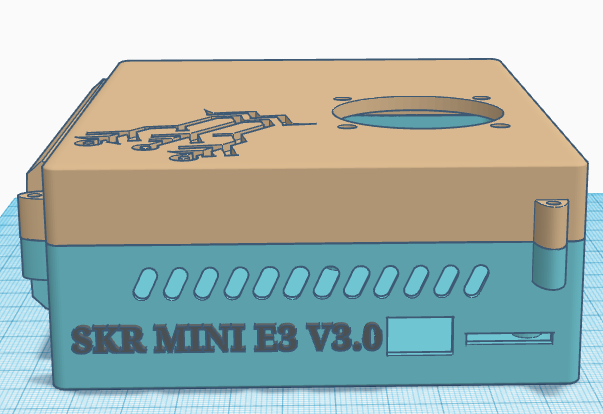 BTT SKR Mini E3 V3 Case by noob_42 | Download free STL model ...