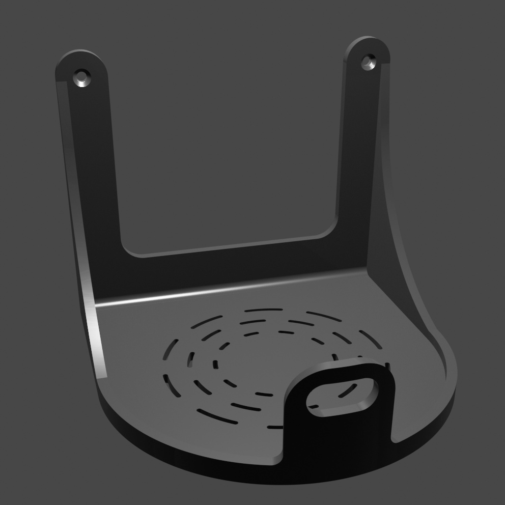 Unifi Dream Machine mounting bracket by Jurriaan | Download free STL ...