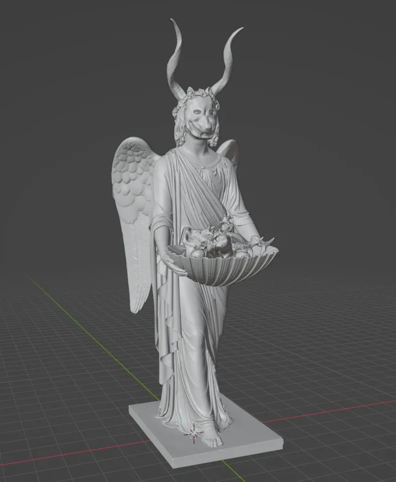 Masked Angel by Markmorb | Download free STL model | Printables.com