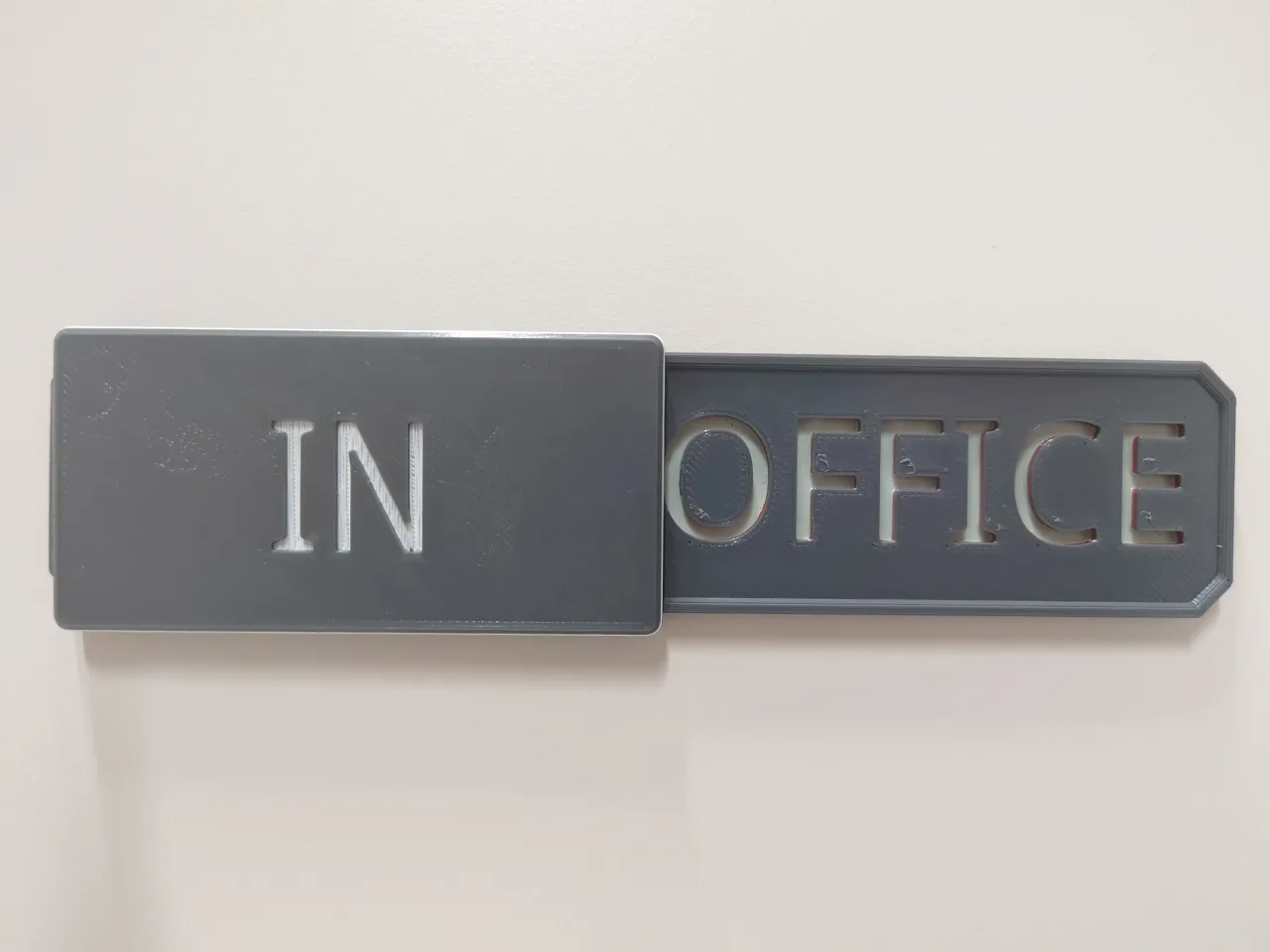 IN / OUT Office sign by Simple3D | Download free STL model | Printables.com