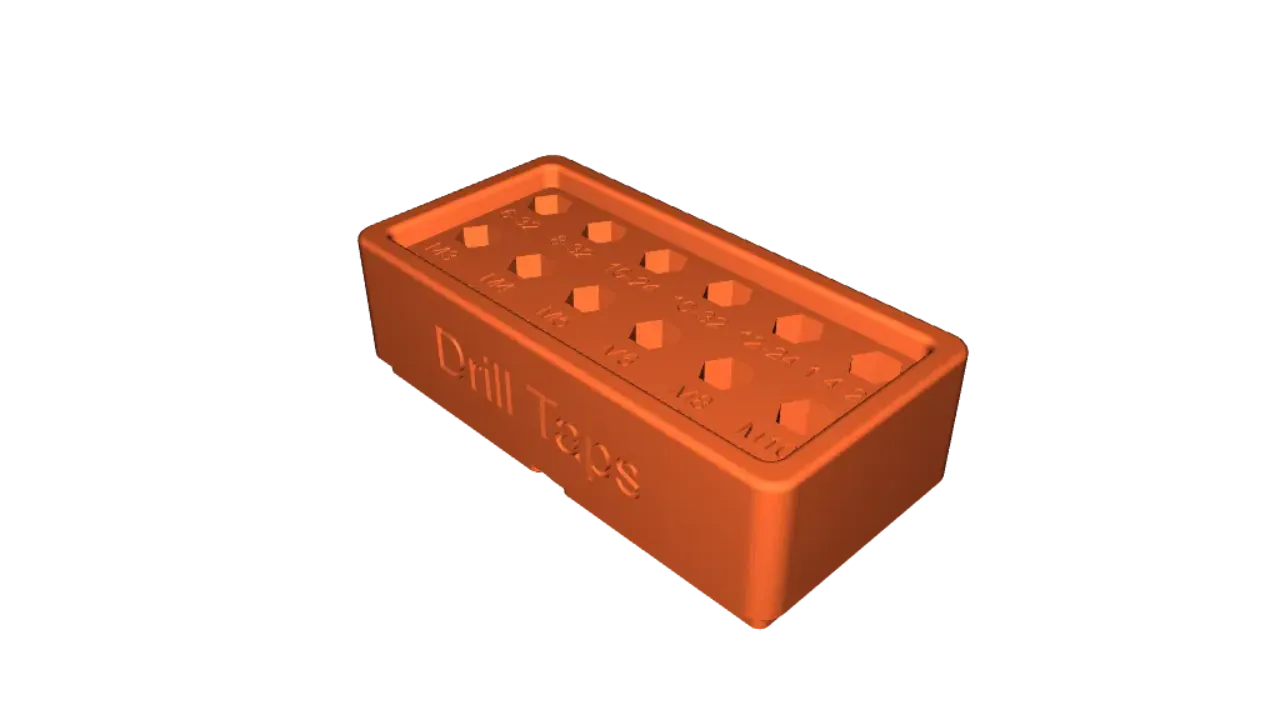Gridfinity Hex Drill Tap Holder by VCHS Makers | Download free STL ...