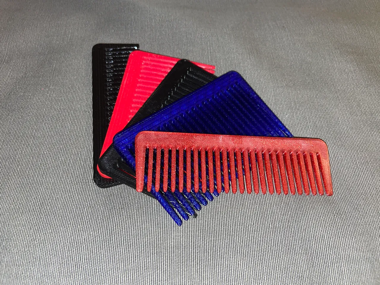 Hair Combs by Aryser | Download free STL model | Printables.com