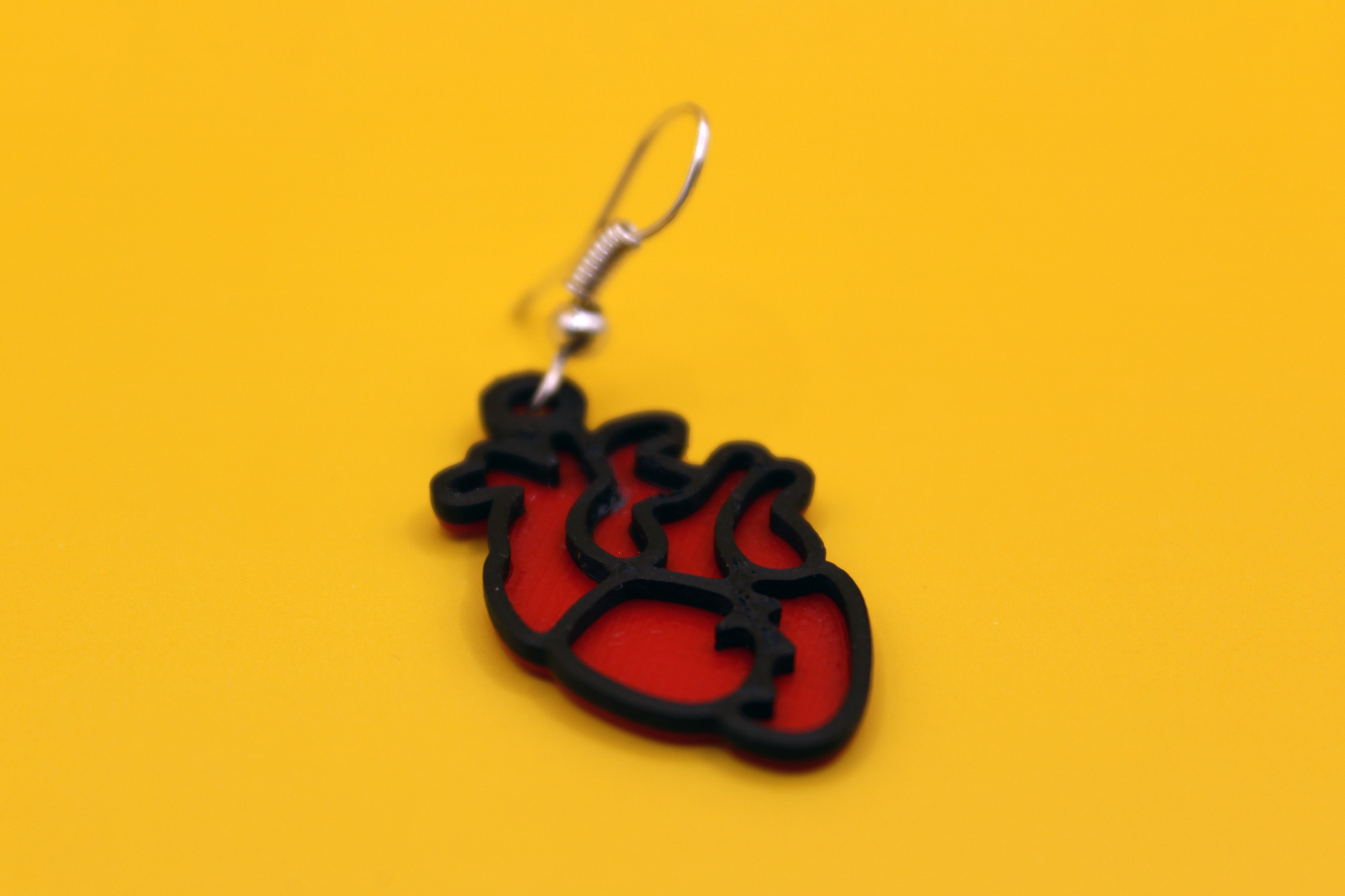 Anatomical heart earrings por twothingies | Descargar modelo STL ...