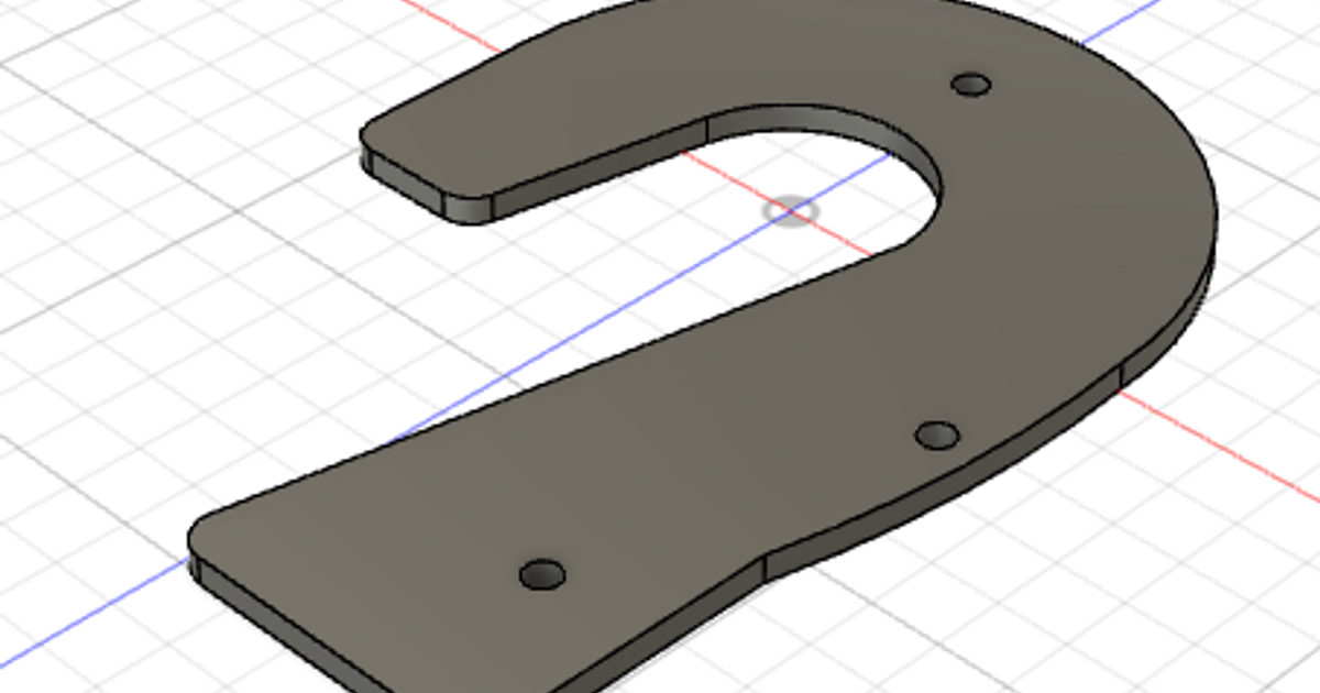 Hook for Hanging FIRST Robotics Competition (FRC) Robot by ShyavanS ...