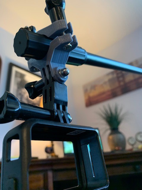 Gopro Bar Mount by Justin Spanier | Download free STL model ...