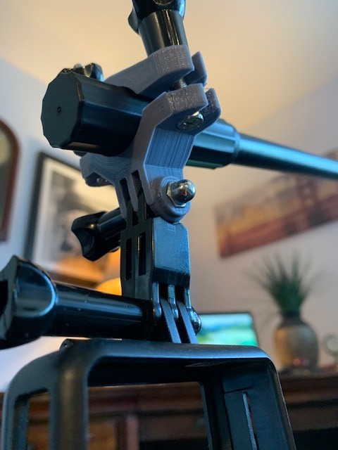 Gopro Bar Mount by Justin Spanier | Download free STL model ...