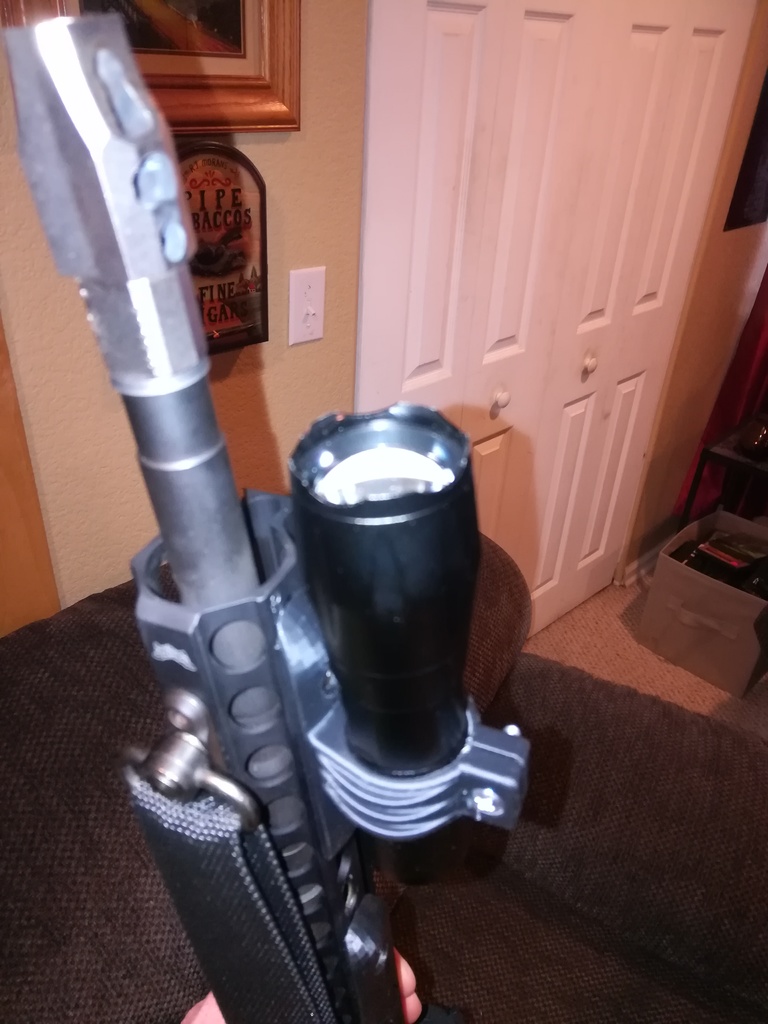 Keymod Flashlight Mount by Justin Spanier | Download free STL model ...