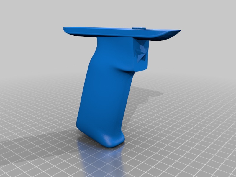 Keymod front grip for AR-15 by Justin Spanier | Download free STL model ...