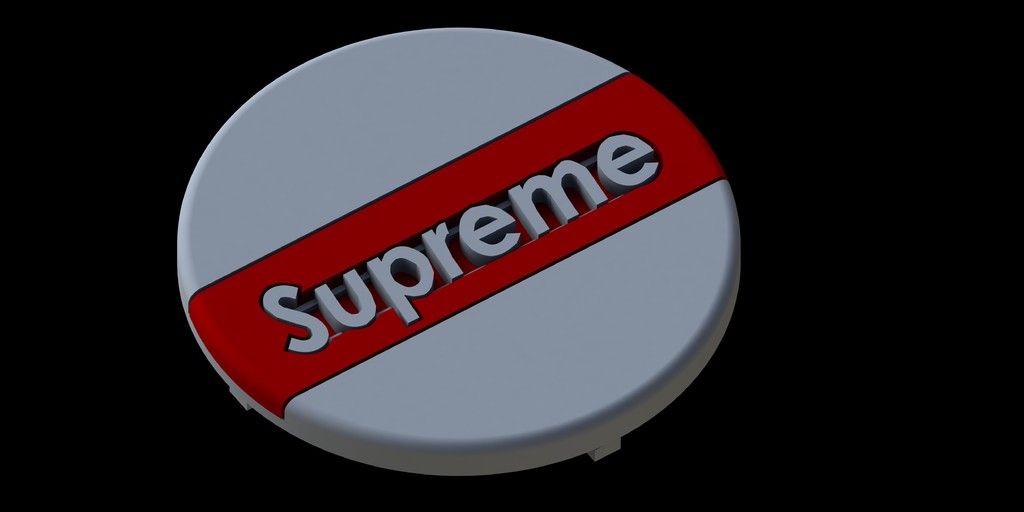 Supreme Pop Socket by Justin Spanier | Download free STL model ...