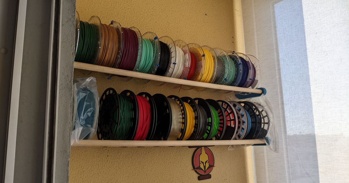 Wall Spool Self by Biny | Download free STL model | Printables.com