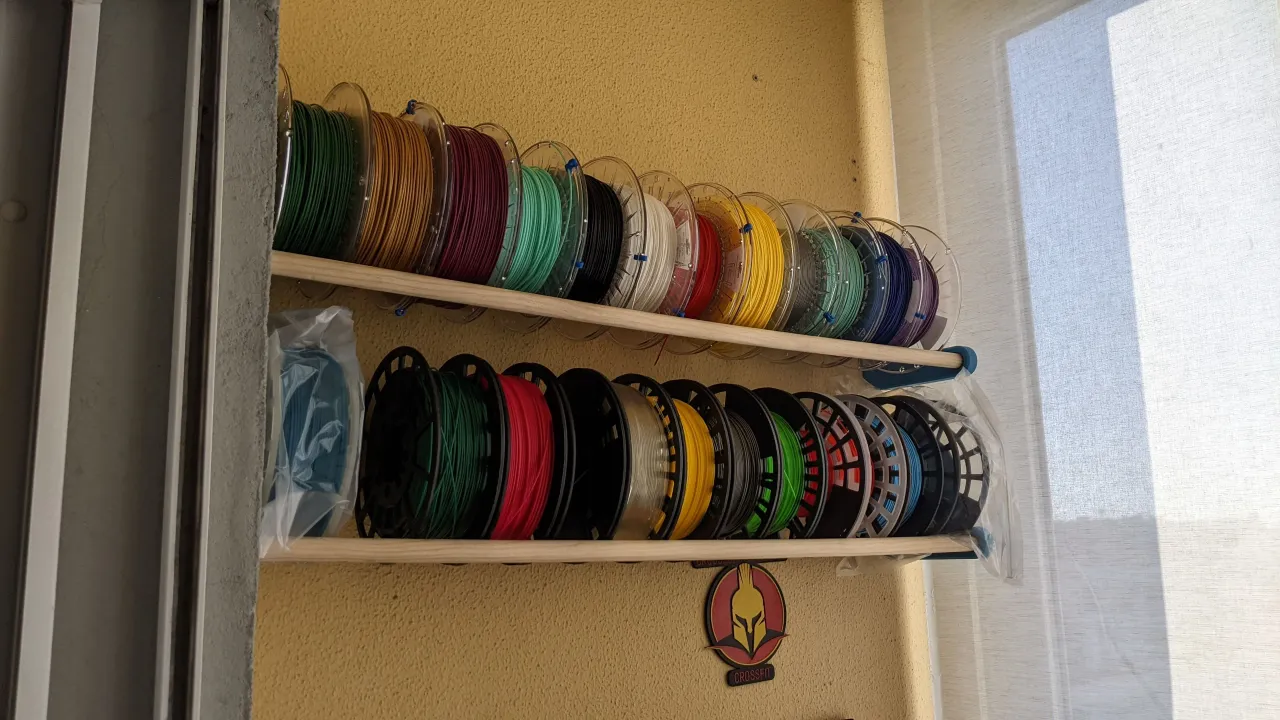 Wall Spool Self by Biny | Download free STL model | Printables.com