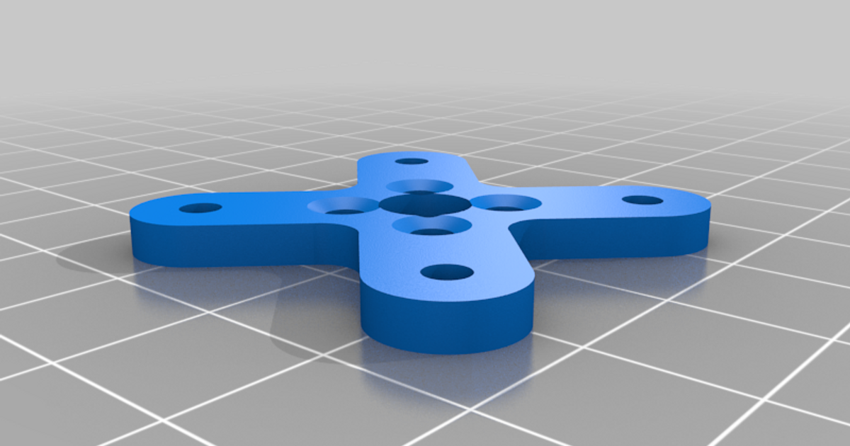 Airplane motor mount 12 x 12mm by Jangy | Download free STL model ...