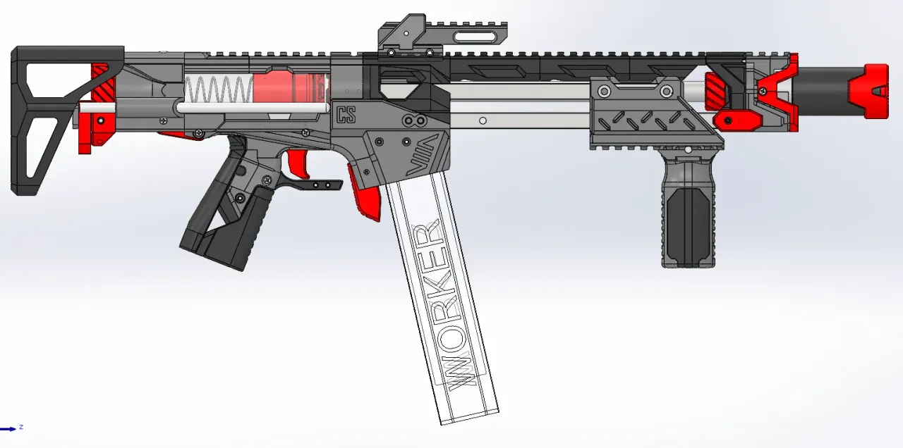 Modular Picatinny Rail Riser by Toukejin | Download free STL model ...