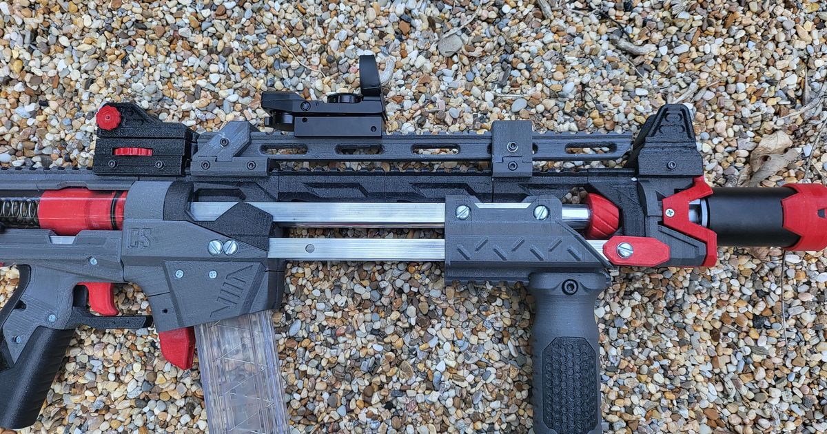 Modular Picatinny Rail Riser by Toukejin | Download free STL model ...