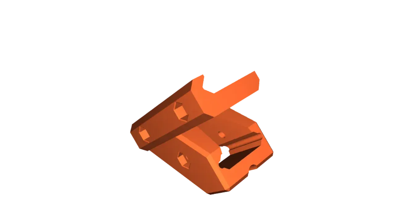 Modular Picatinny Rail Riser by Toukejin | Download free STL model ...