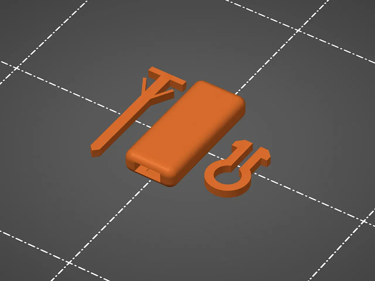 Reinforced Parametric Zip Toggle by astrophage | Download free STL ...