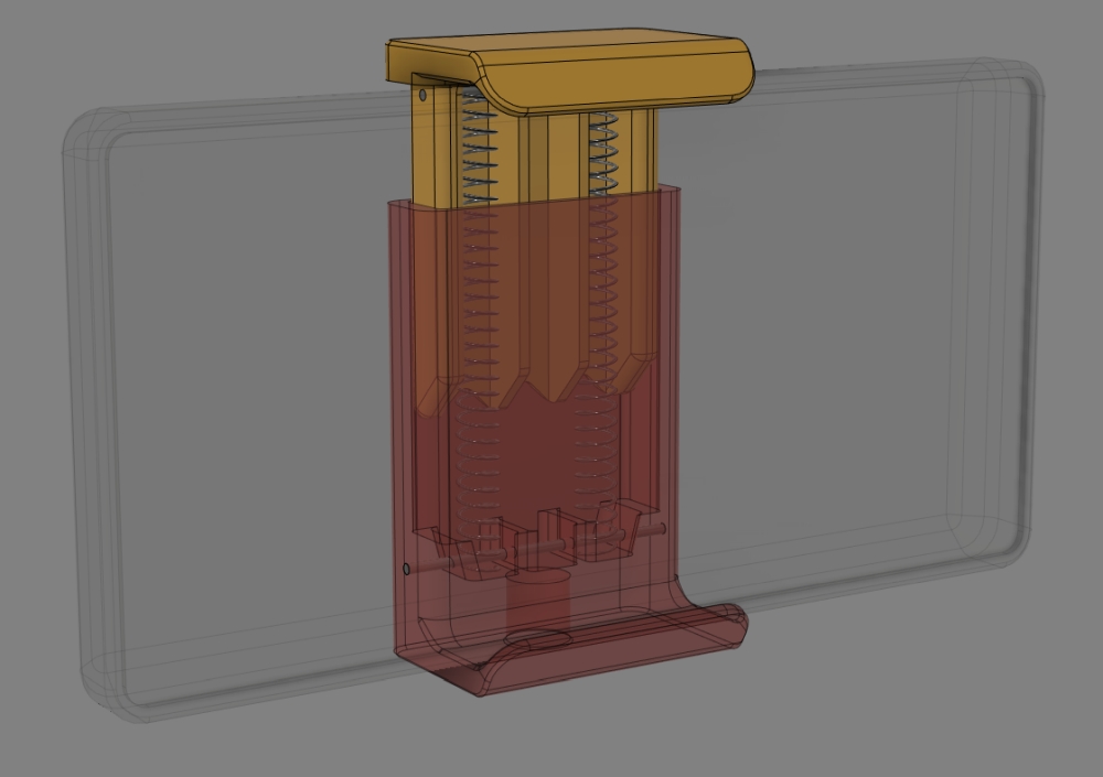 57-90mm Phone Clamp For Tripod by Volan | Download free STL model ...