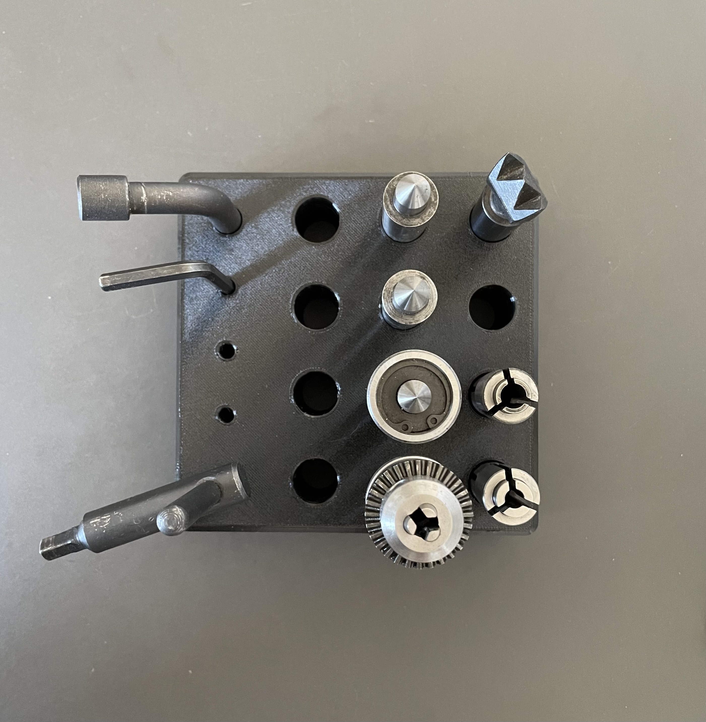 MT2 / MK2 Tool Holder Stand for Mini Lathe by Scientific Prototypes ...