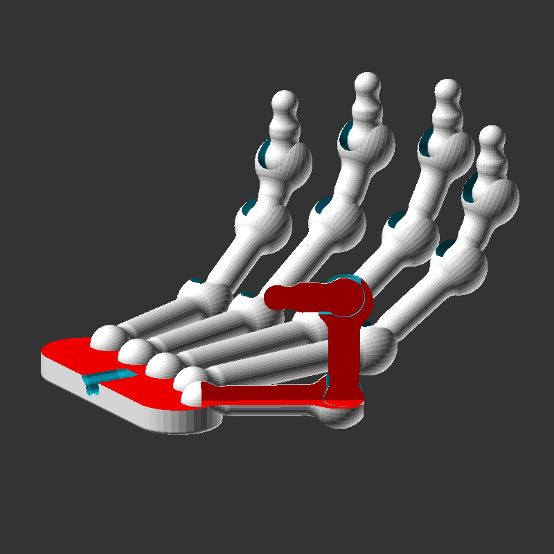 Hand Bones by Jack | Download free STL model | Printables.com