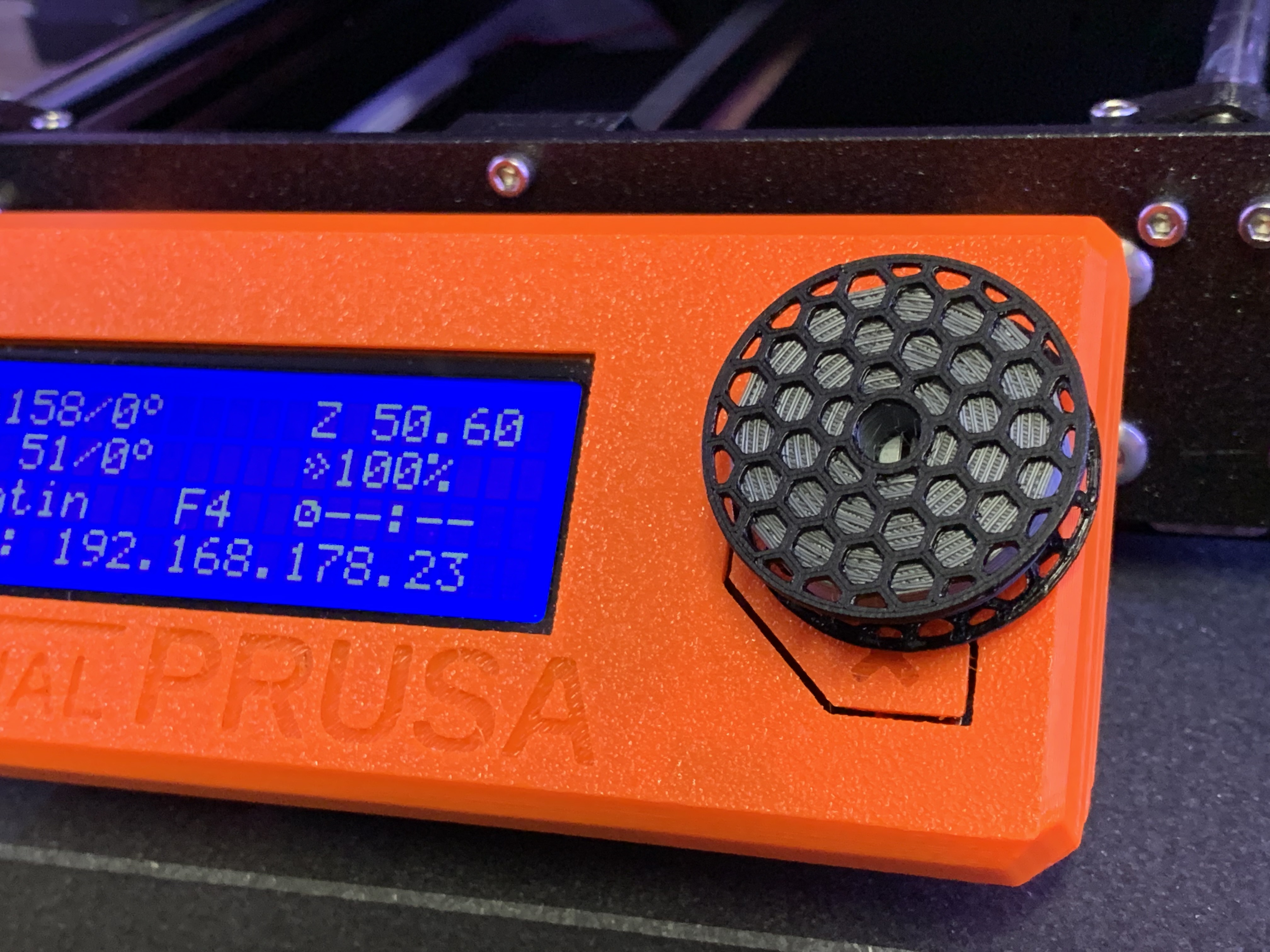 Prusaroll knob by Dema_Design | Download free STL model | Printables.com