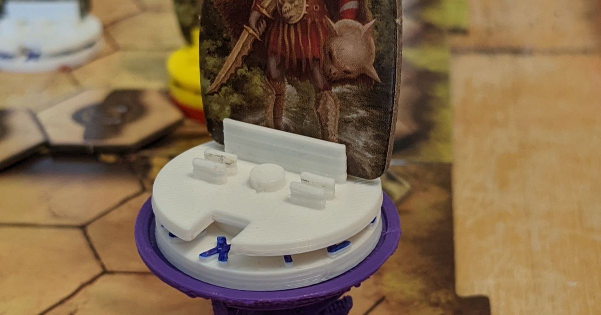 Gloomhaven Flying Stand - Remix - Upper Portion - 1.4" Base for Larger ...