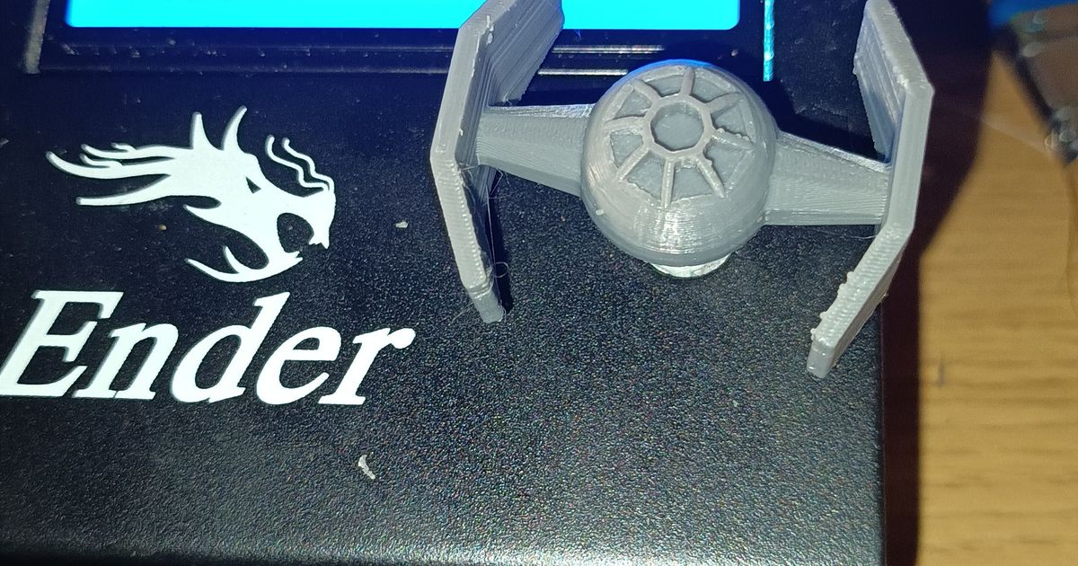Rotary Encoder knob Tie Fighter by Meganoodle | Download free STL model ...