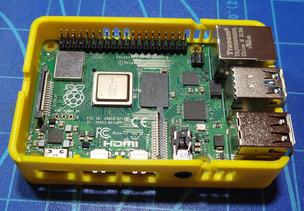 Raspberry Pi 4B case von Tom Horsley | Kostenloses STL-Modell ...