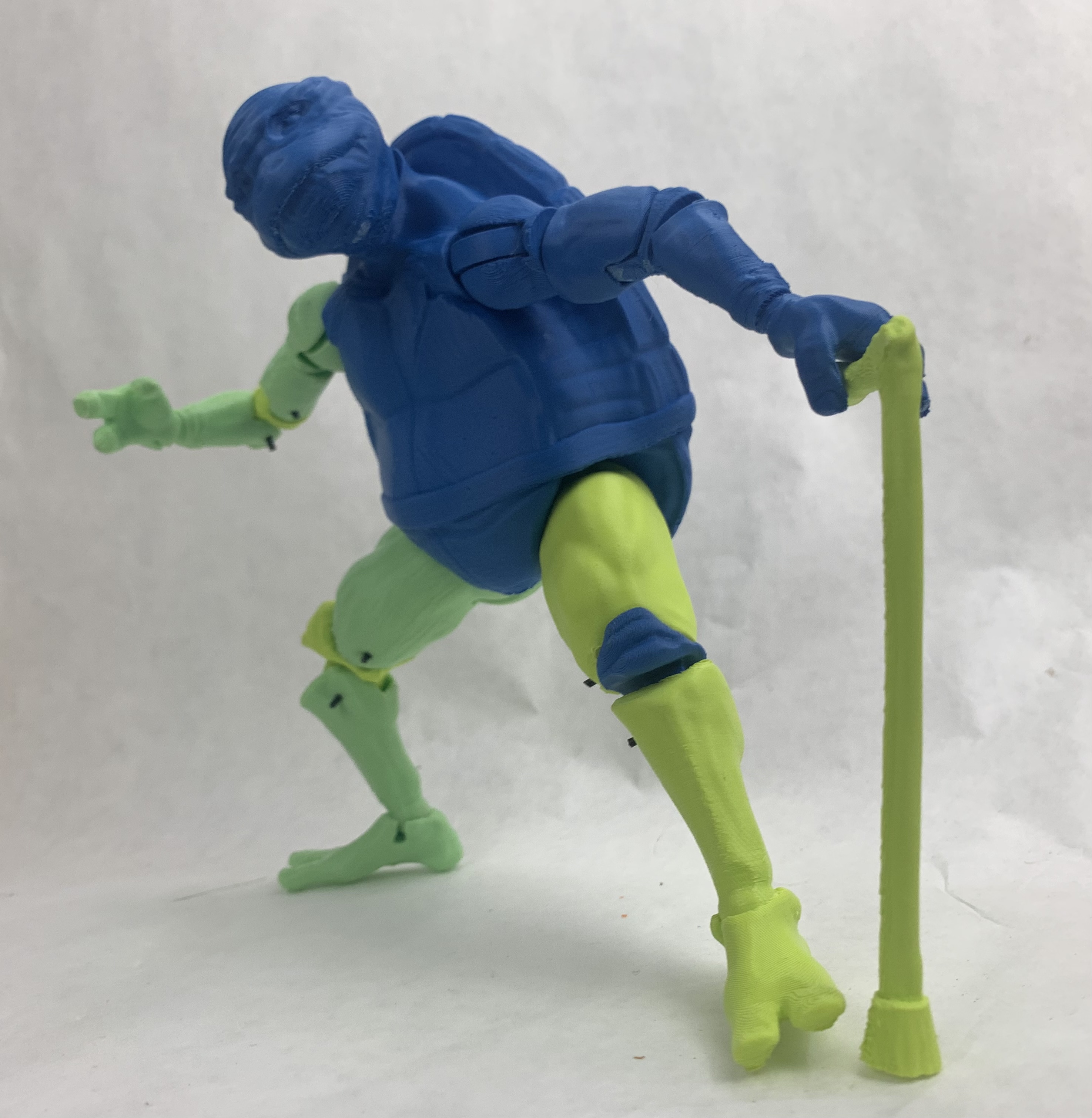 Old Man Ninja Turtle (tmnt) - action figure by Caleb Kraft | Download ...