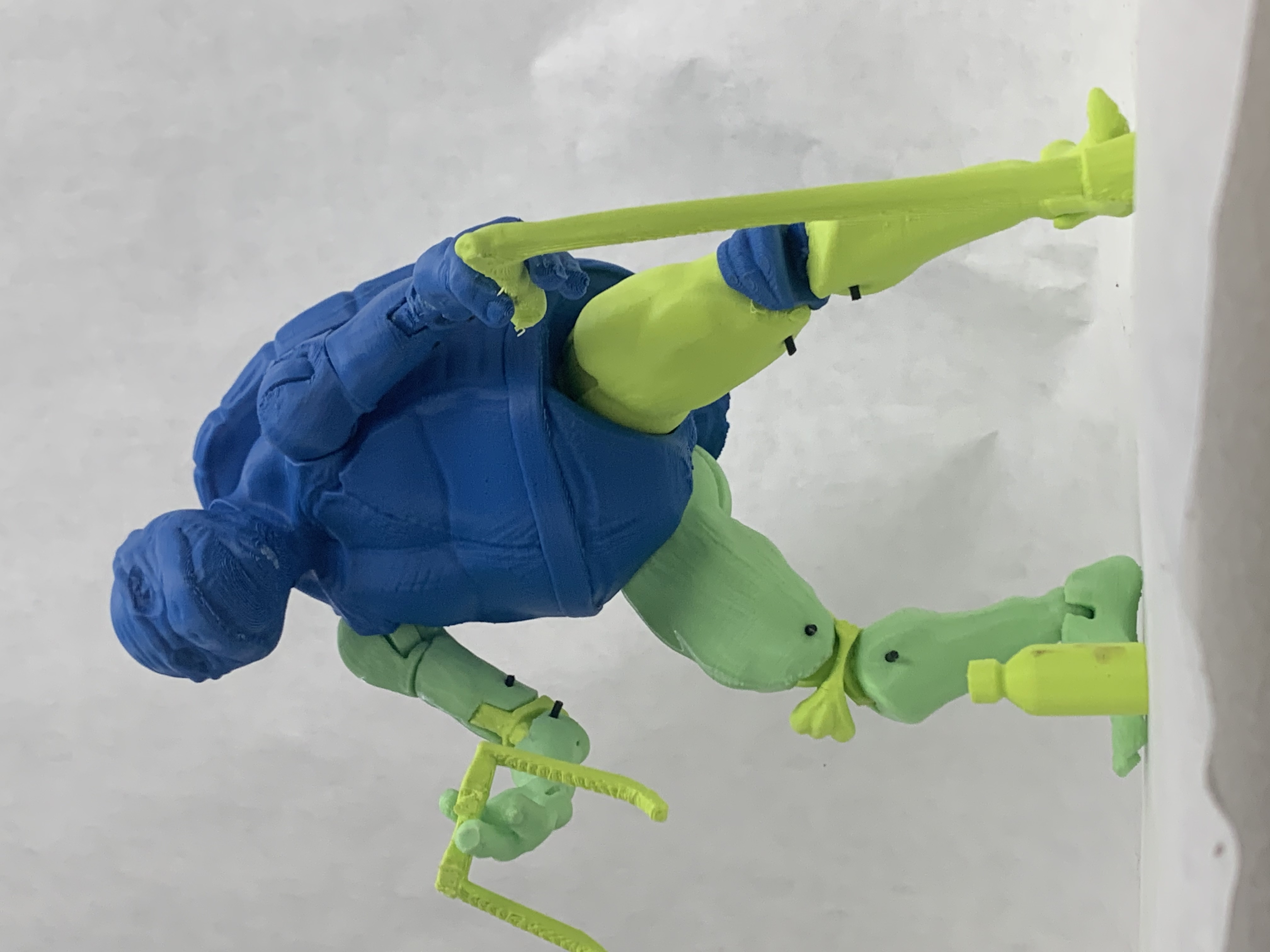 Old Man Ninja Turtle (tmnt) - action figure by Caleb Kraft | Download ...