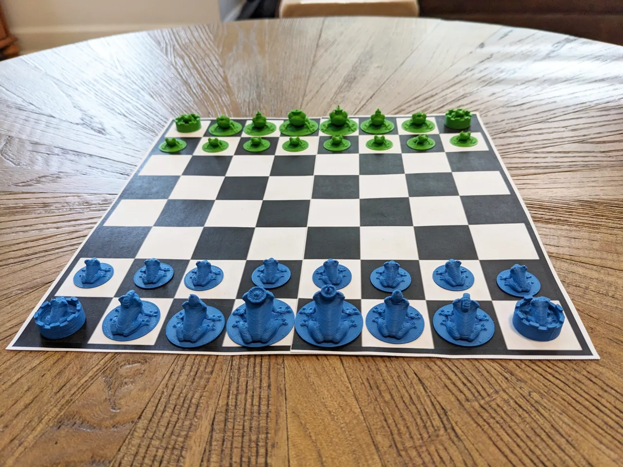 Tree Frog Chess Set by Steve DeGroof | Download free STL model ...