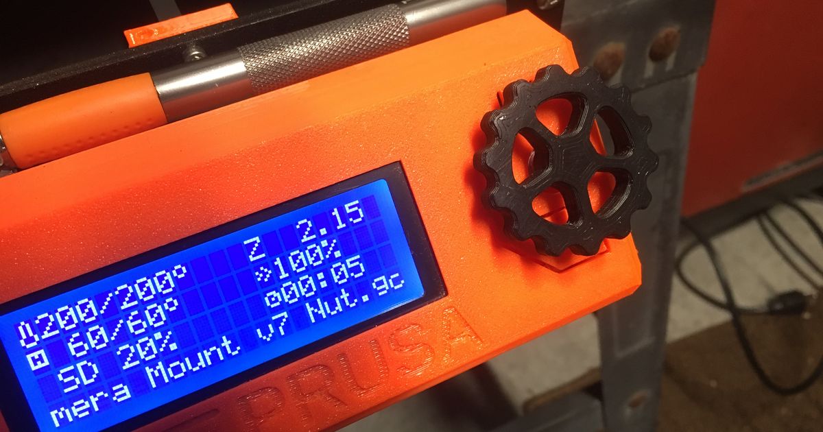 Prusa Controller Wheel by Frank Deschner | Download free STL model ...