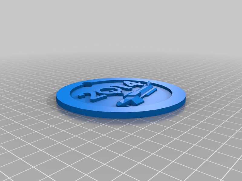 Quakecon 2014 keychain tag by Mitch 3D | Download free STL model ...