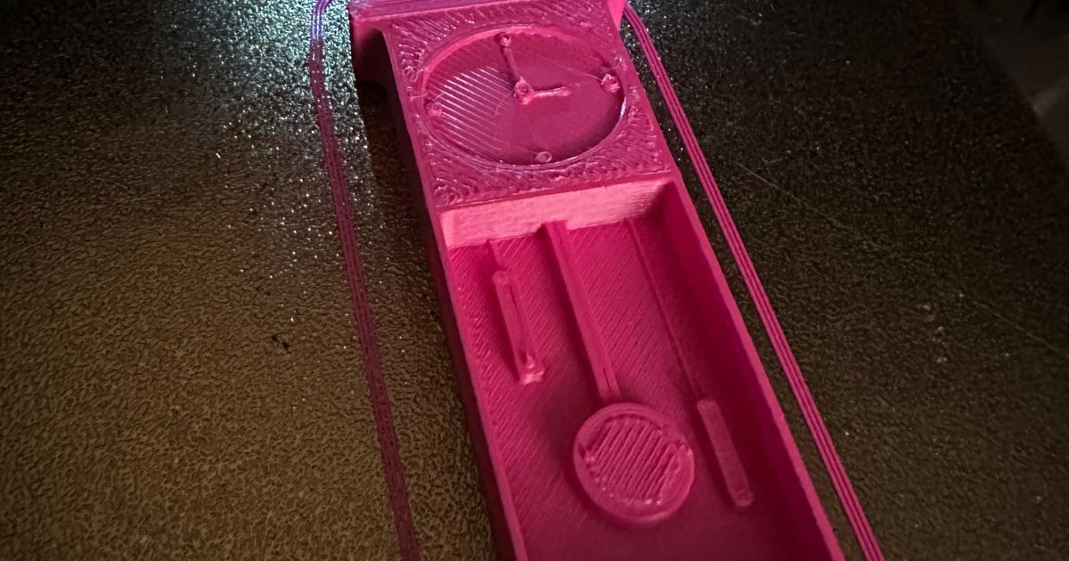 Miniature Grandfather Clock by Mitch 3D | Download free STL model ...